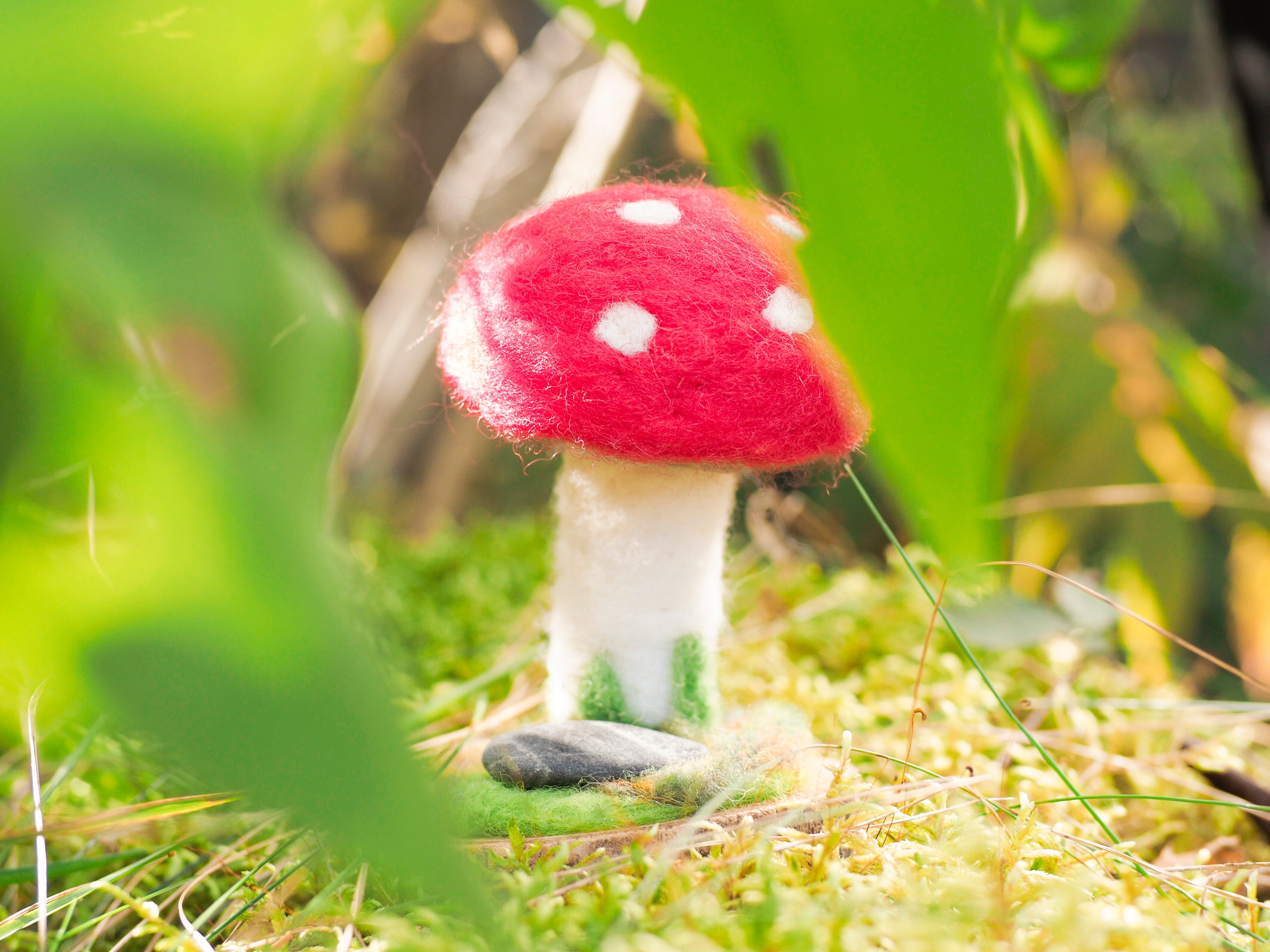 Mushroom Sculptures – Magic of Wool Studio